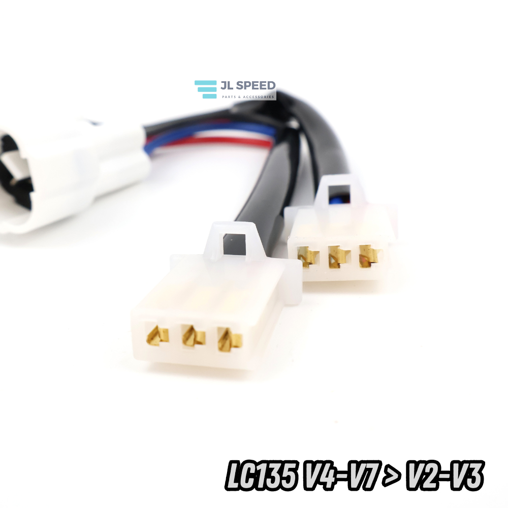 YAMAHA LC135 FRONT SIGNAL SOCKET SOKET SIGNAL DEPAN WAYAR WIRE MODIFY CONVERT CONVERTER LC 135 ...