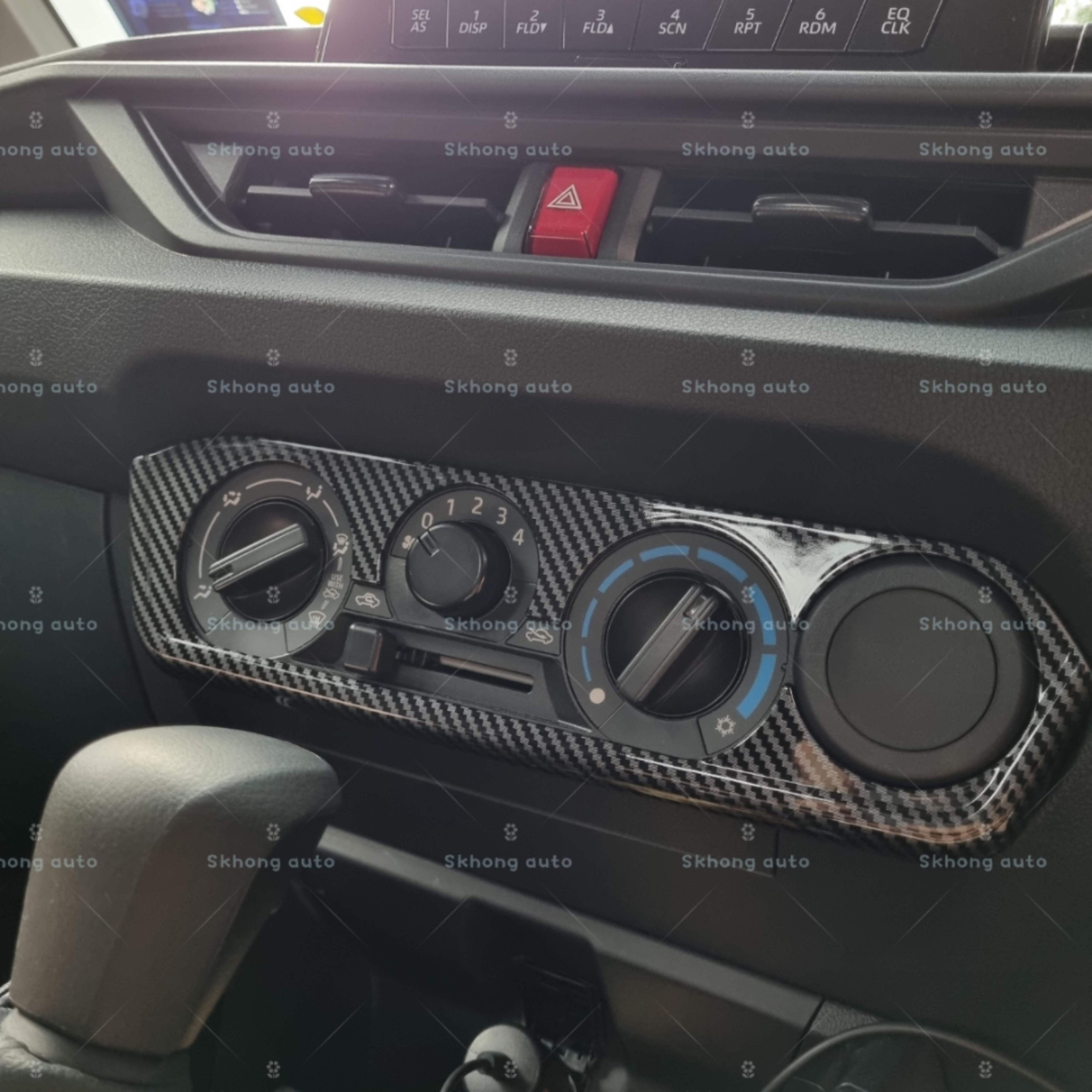 perodua axia 2023 car ac switch panel frame cover garnish accessories ...