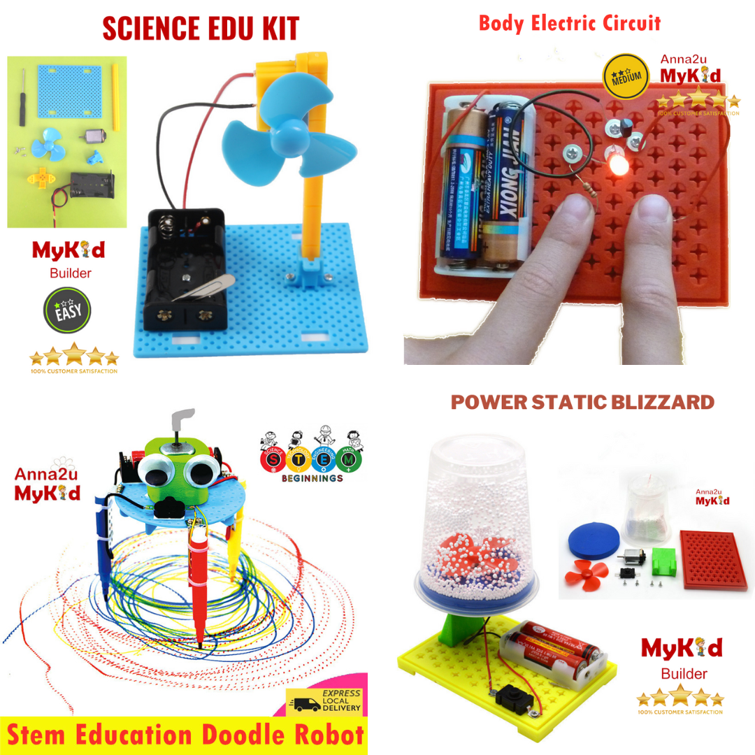MyKid Solar Lamp Powered Physic Electric Lighting Circui Experiment ...