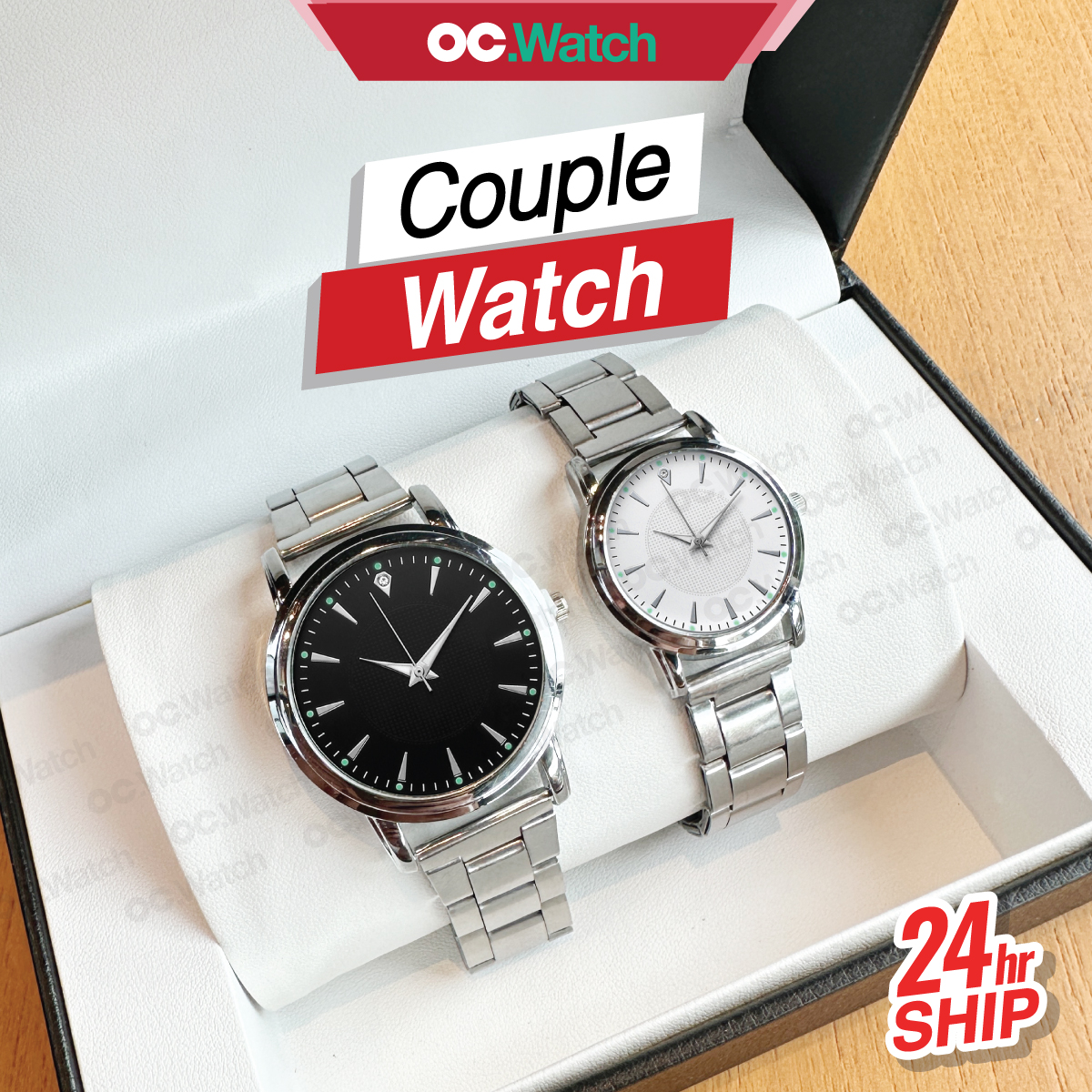 OCwatch Jam Tangan Pasangan Couple Watch Set Jam Kekasih Lelaki ...