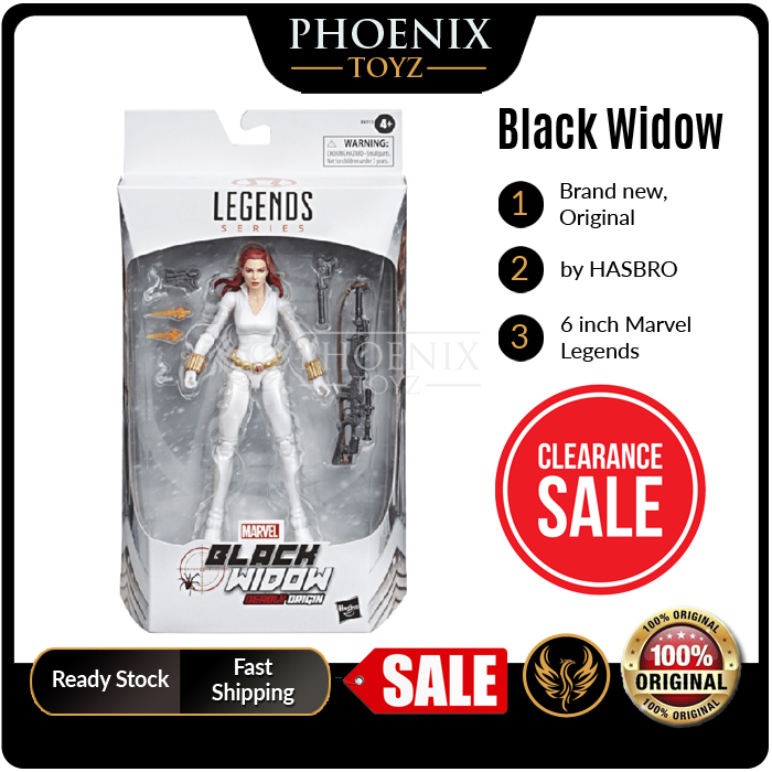 [PhoenixToyz] 100% ORIGINAL 6 Inch Legends Marvel Black Widow Deadly Origin Hasbro | Shopee Malaysia