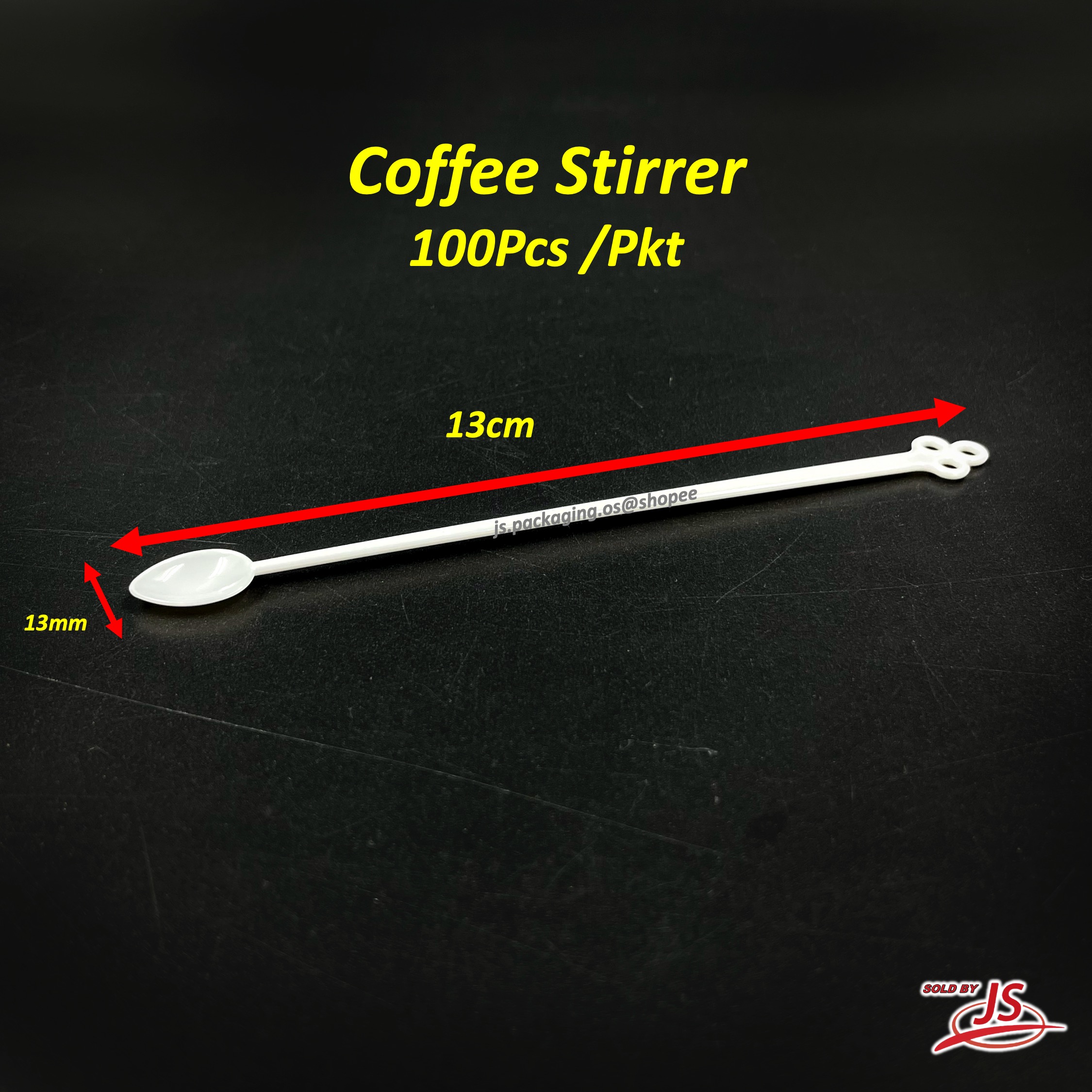 Disposable Coffee Tea Plastic Stirrer / Mini Spoon / Sudu Plastik Mini ...