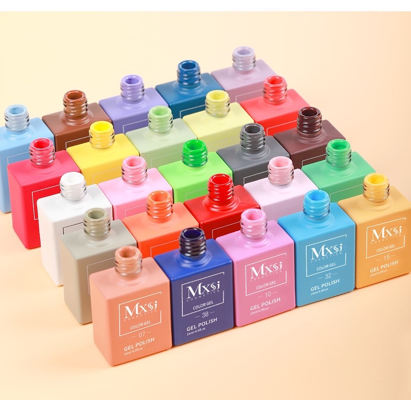 [ 60 COLOURS ] MXSI GEL POLISH SET 15ML | Shopee Malaysia