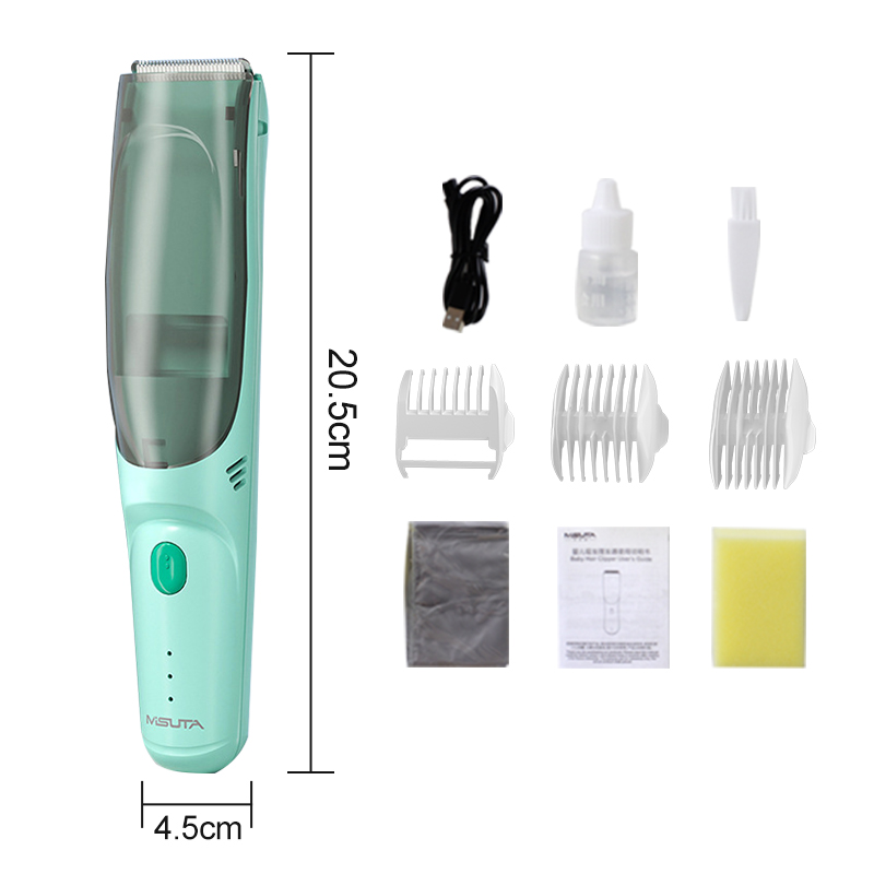 Baby Electric Hair Trimmer rechargeable Lownoise Safe Hair Clipper ...