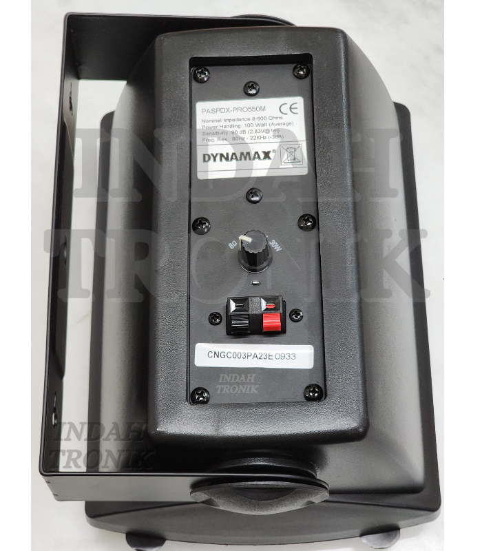 (Sebiji) DYNAMAX PRO550M 5W/15W/30W/8Ohm 100V 5.5" Box Speaker / Wall ...