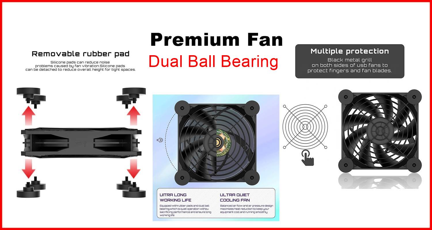 Kipas Router Kipas Penyejuk Modem Premium Cooling Fan | Router Cooling ...