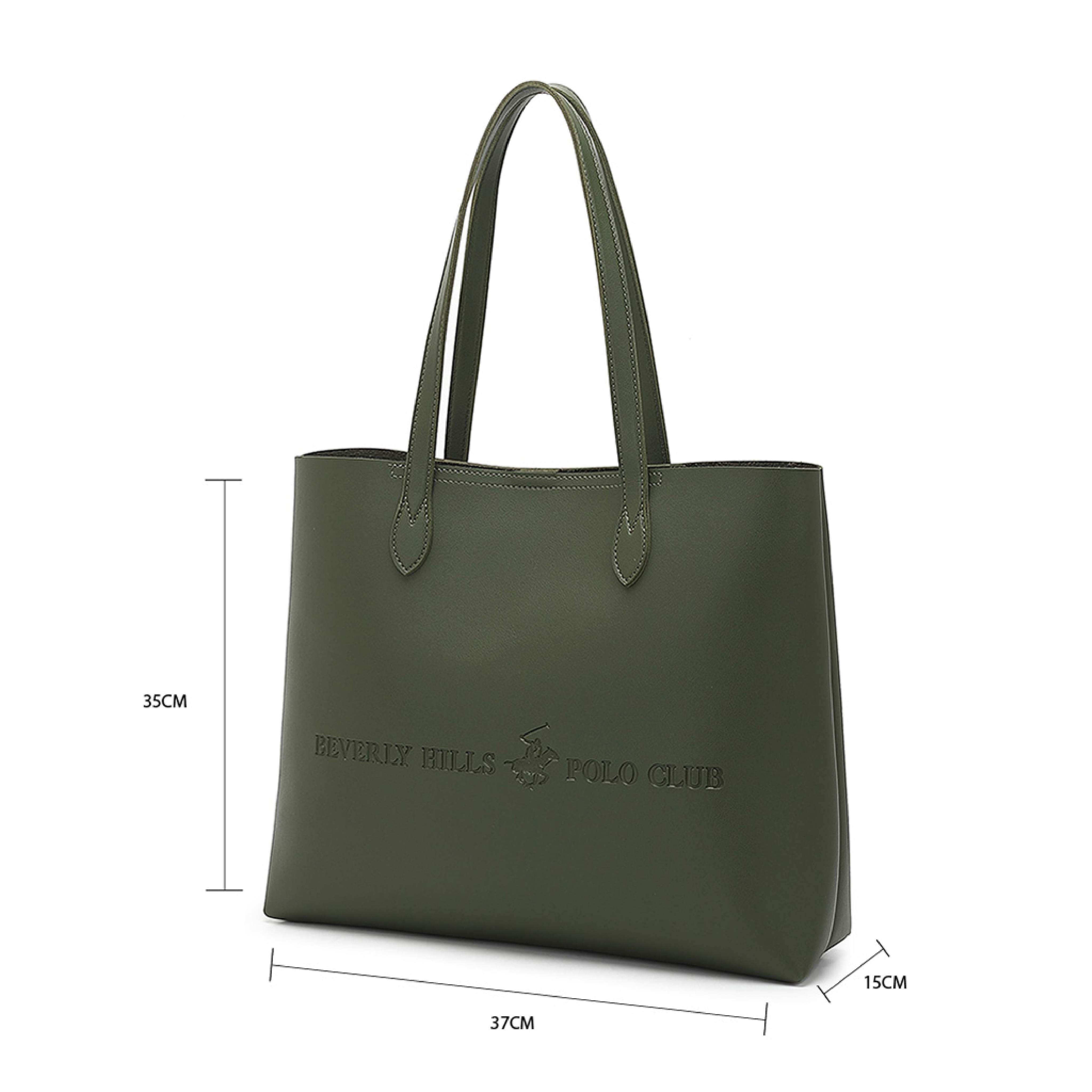 Beverly Hills Polo Club Ladies' Tara Shoulder Tote Bag | Beg Tote ...