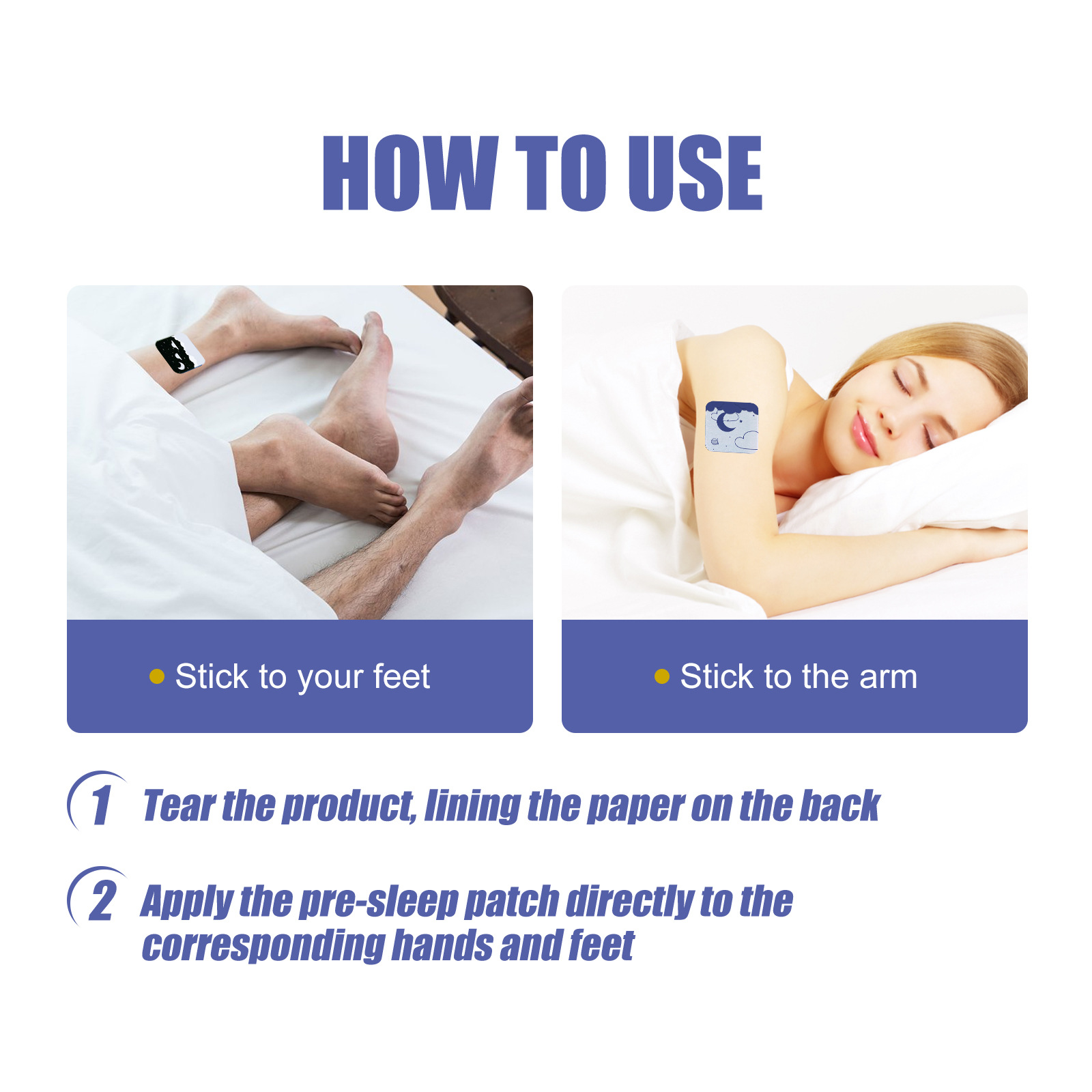 EELHOE 睡眠辅助贴 (28 pcs) Sleep Aid Patches 缓解失眠 帮助入眠 一觉睡天亮 提高睡眠质量 Relieve ...