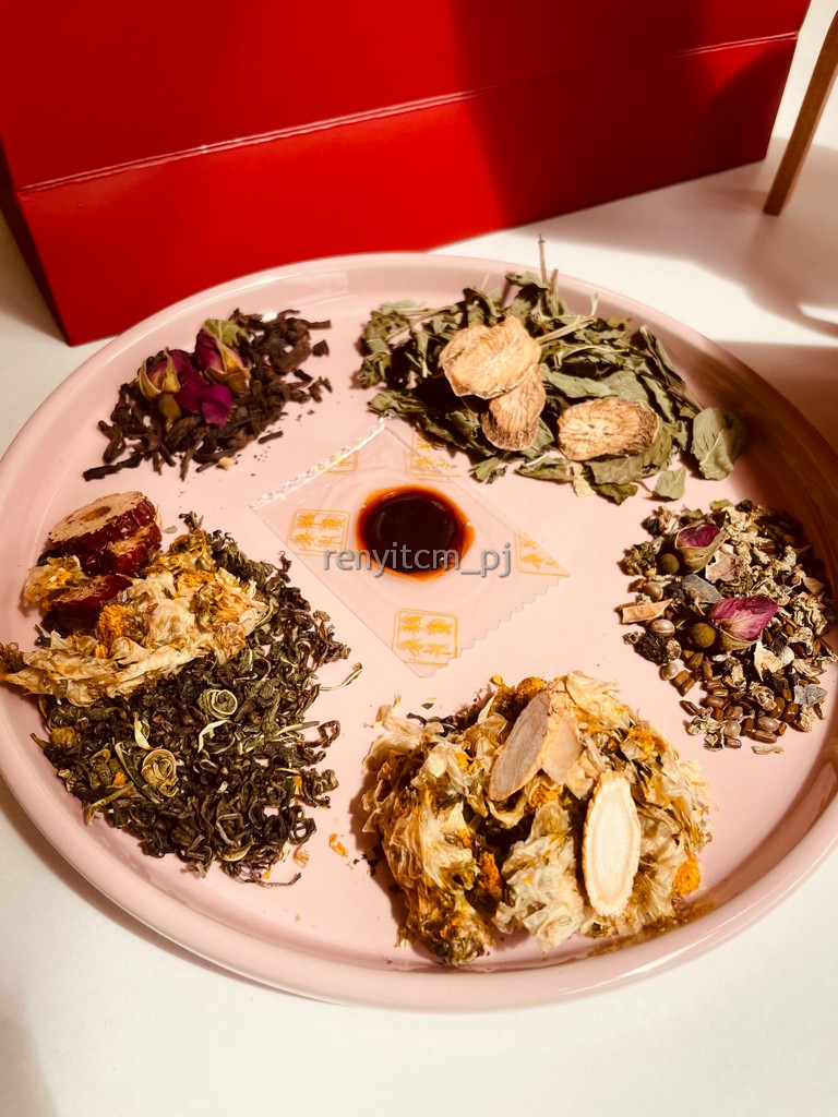 CNY 2025 Healthy Beauty Flower Tea Set Teh Bunga Minuman Sihat Rose ...