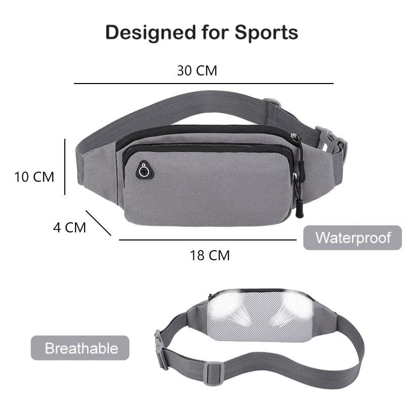 Sports Waist Pack Bag Pouches Waist Belts Bag Cross Body Bag Chest Bag ...