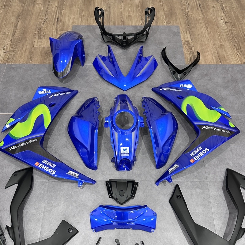Original Doctor Yamaha R25v1 R25 V1 Cover Set Monster Coverset Full Set ...