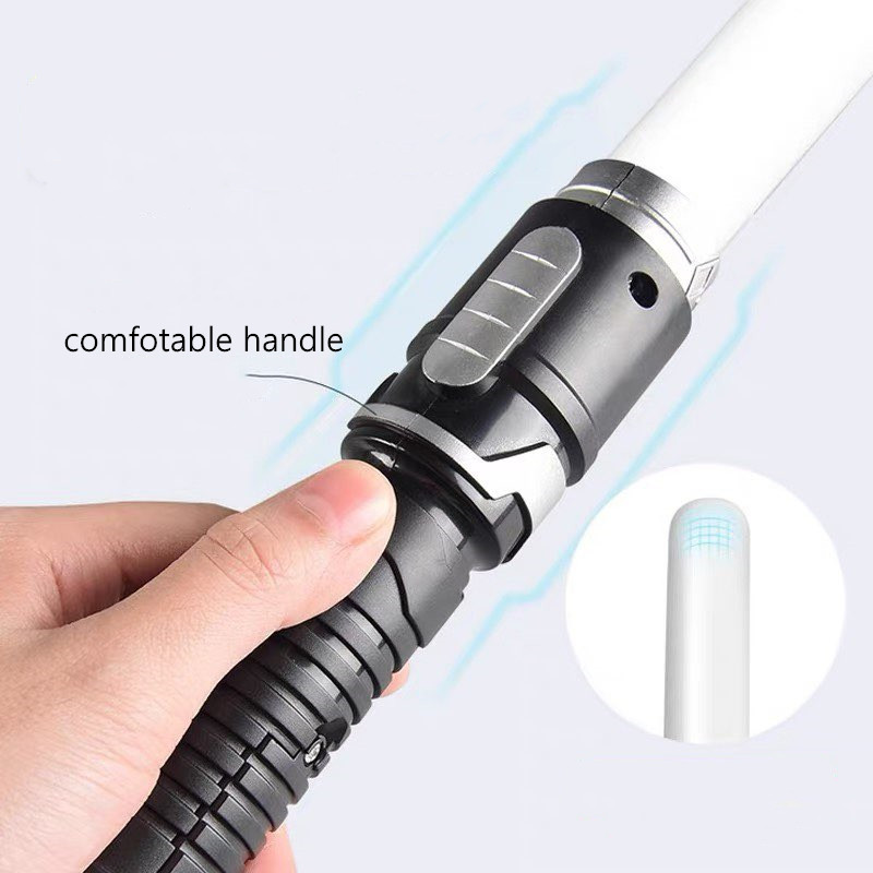 2in1 Lightsaber Props Space Weapon Kids Toys Sword LED Light & Sound ...