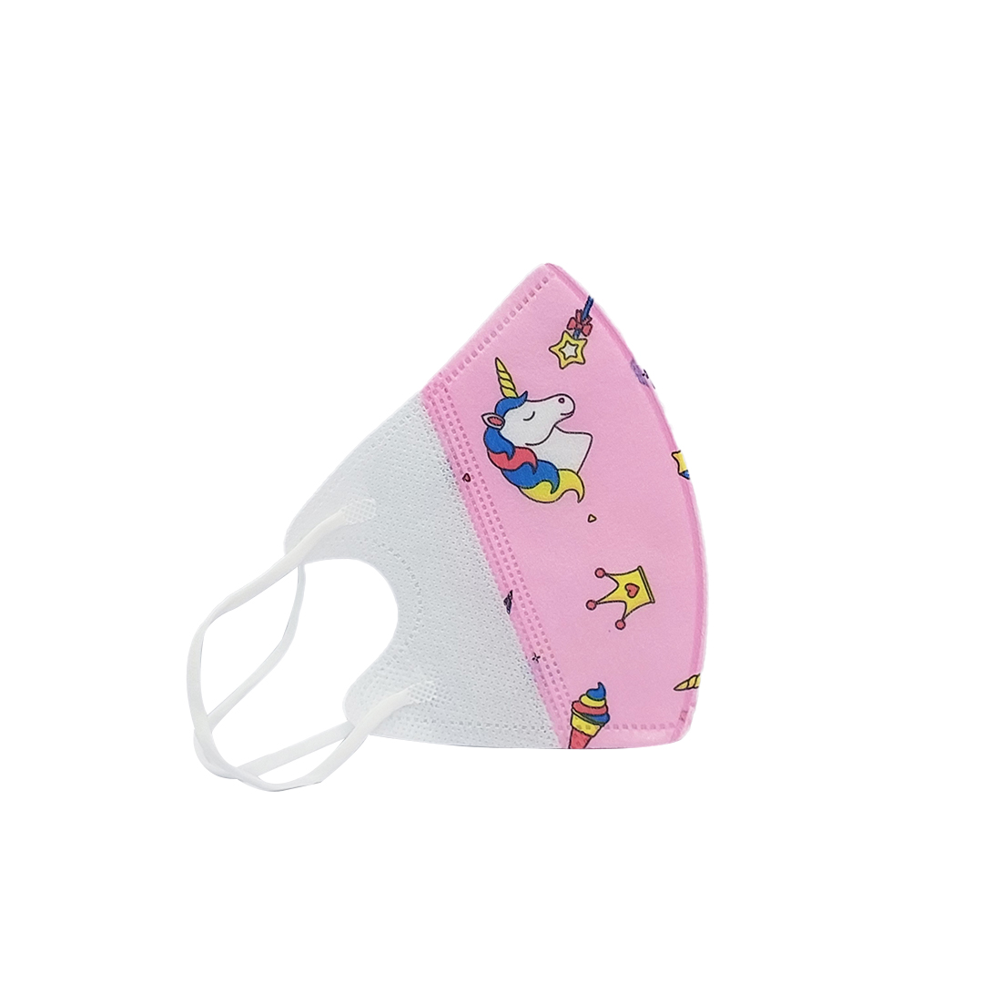 Wenbo 3D Mask Kids [10pcs] Children Face Mask Three Layers Soft Cartoon ...