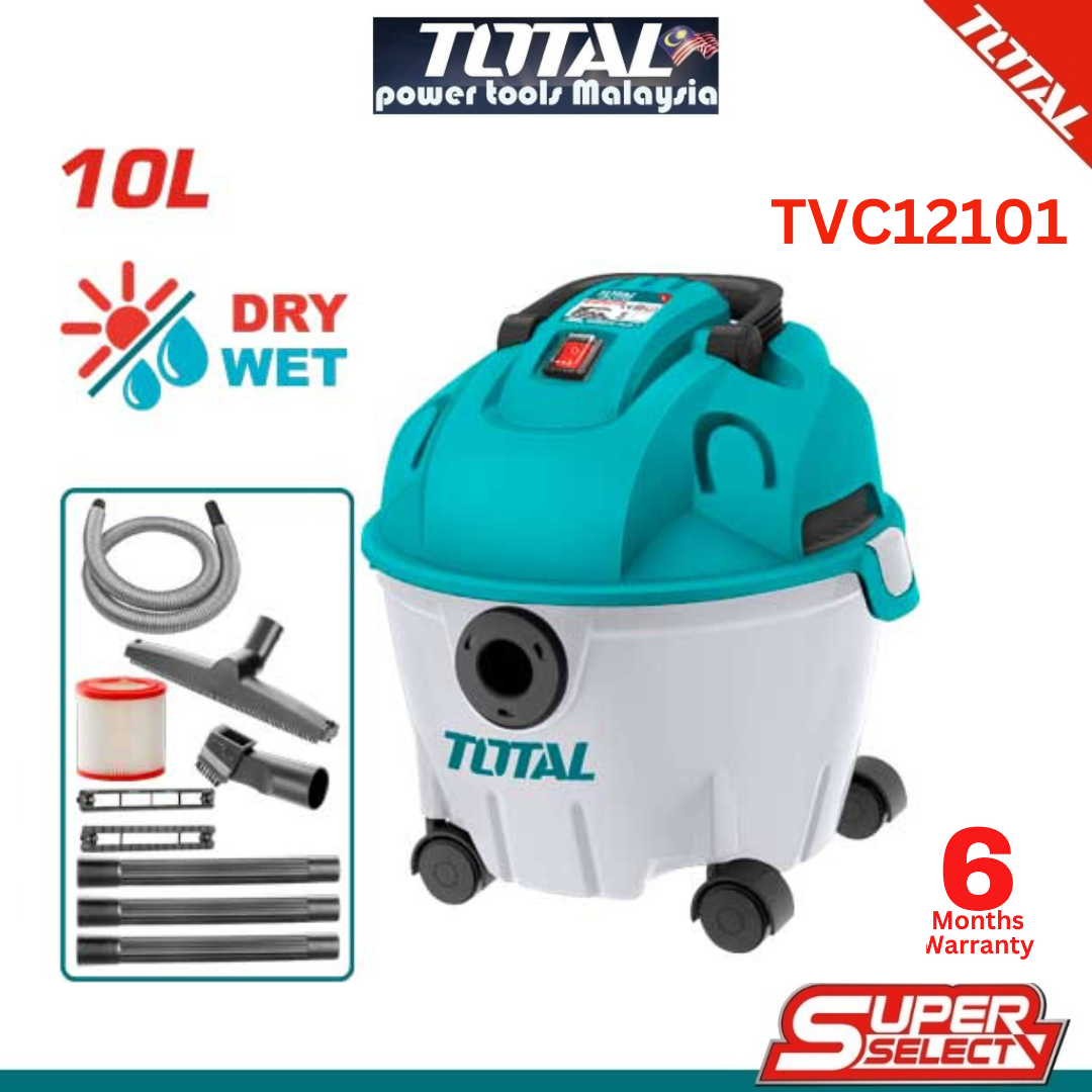 TOTAL Vacuum Cleaner - TVC12101 | Shopee Malaysia