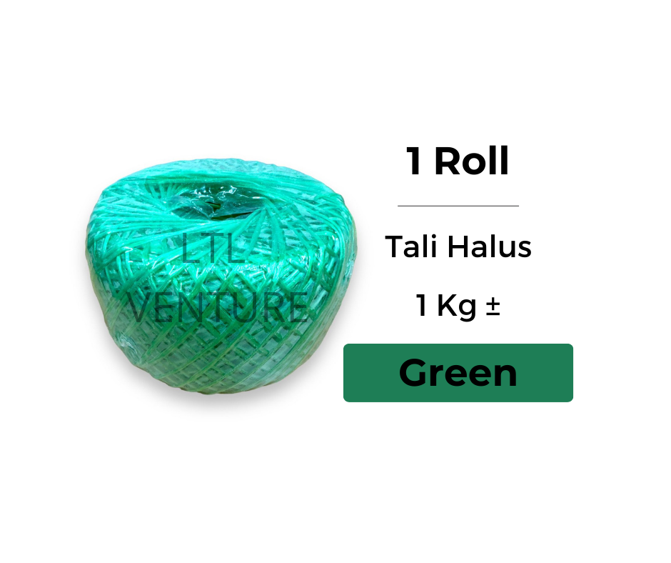 Tali Halus/Rafia String (1KG±) Food Packing/Plastic Rope/Tali Plastik ...