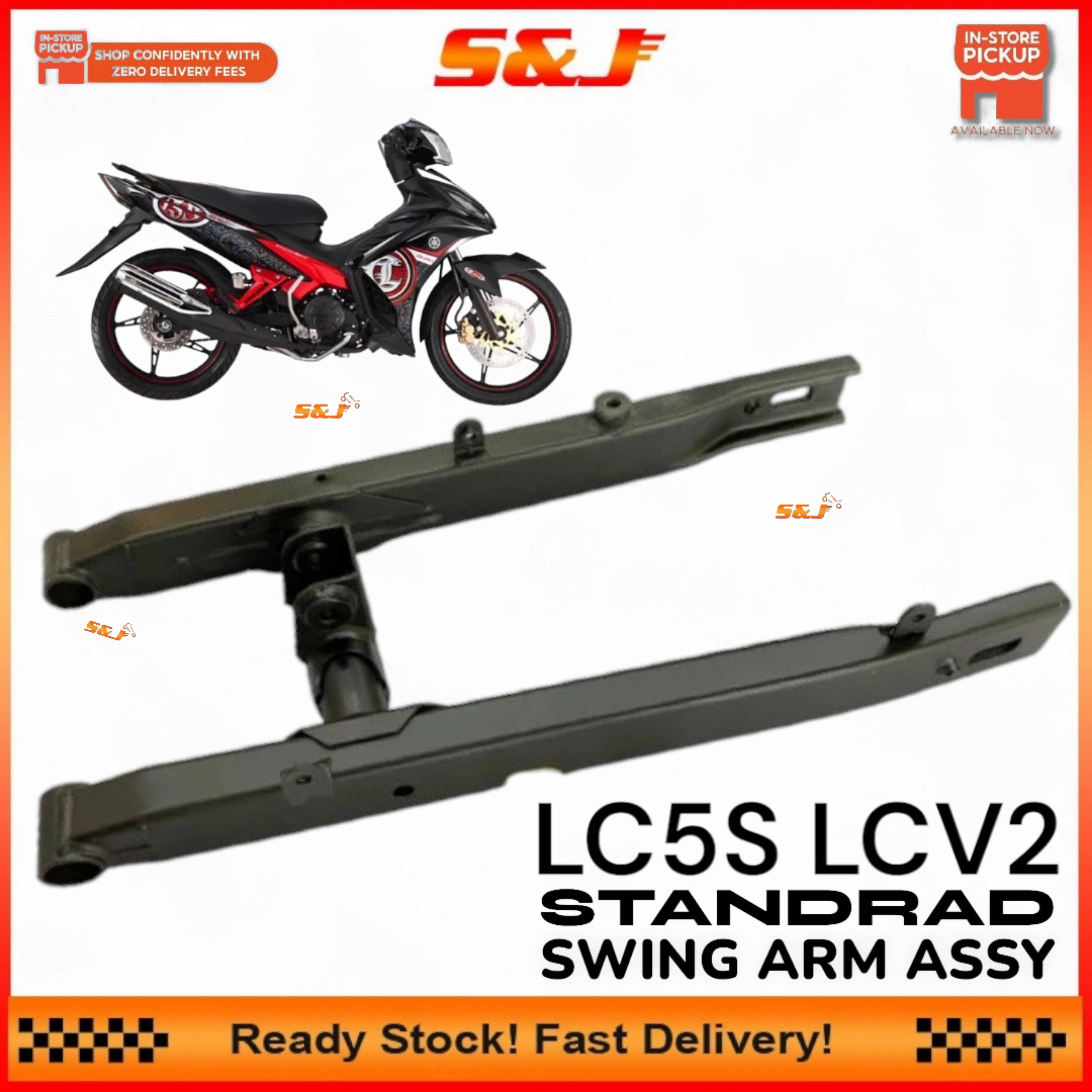YAMAHA LC135 5S 5SPEED LC5S LCv2 LC2 LC135 4S 55D V2 V3 V4 V5 V6 V7 SWING ARM ASSY REAR ARM DISC ...
