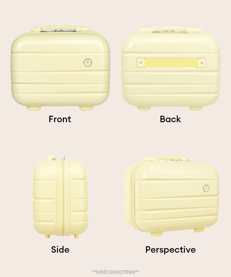 Case Valker Anna 14 inches PC+ABS Cosmetic Case Travel Luggage Bag (14 ...