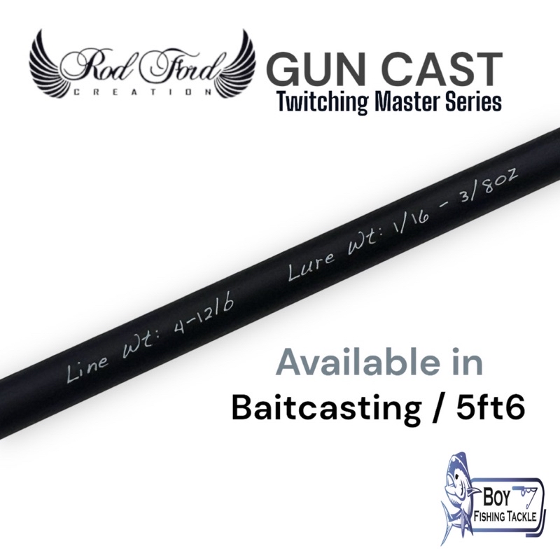 RODFORD GUNCAST BAITCASTING ROD GUN CAST RFGC561MB ROD FORD FISHING ROD ...
