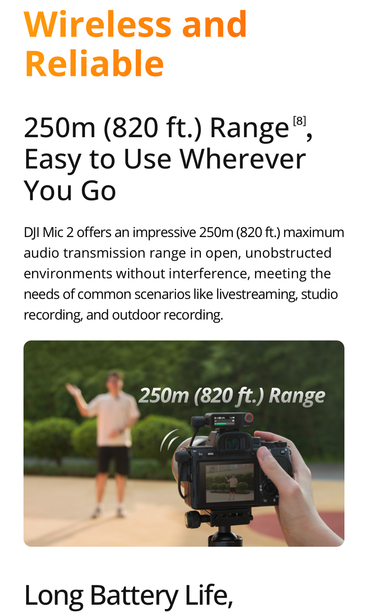 DJI Mic 2 - High-Quality Audio Recording | All-In-One, Ready to Use ...