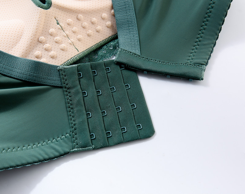 Women Bra Wireless Lace Plus Size Push Up Lingerie ABC Cup 34-40 Baju ...