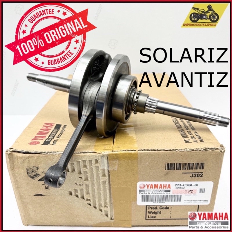 [100% ORI YAMAHA] AVANTIZ / SOLARIZ EGO CRANK SHAFT CRANKSHAFT CON ROD CRANK 2PH E1400 ORIGINAL ...