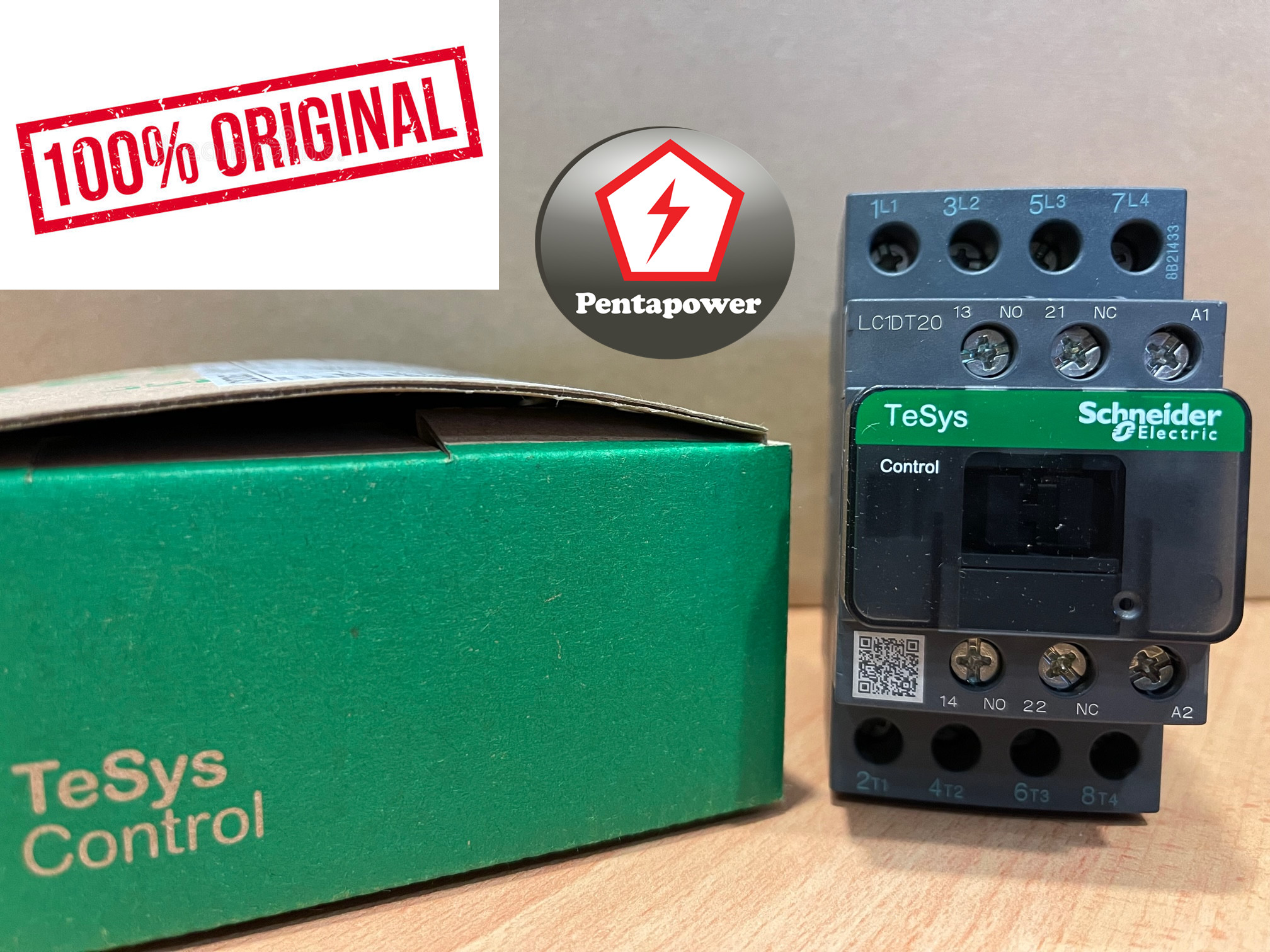 SCHNEIDER LC1DT20 TeSys D contactor - 4P 4 POLE (4 NO) - AC-1 - = 440 V ...