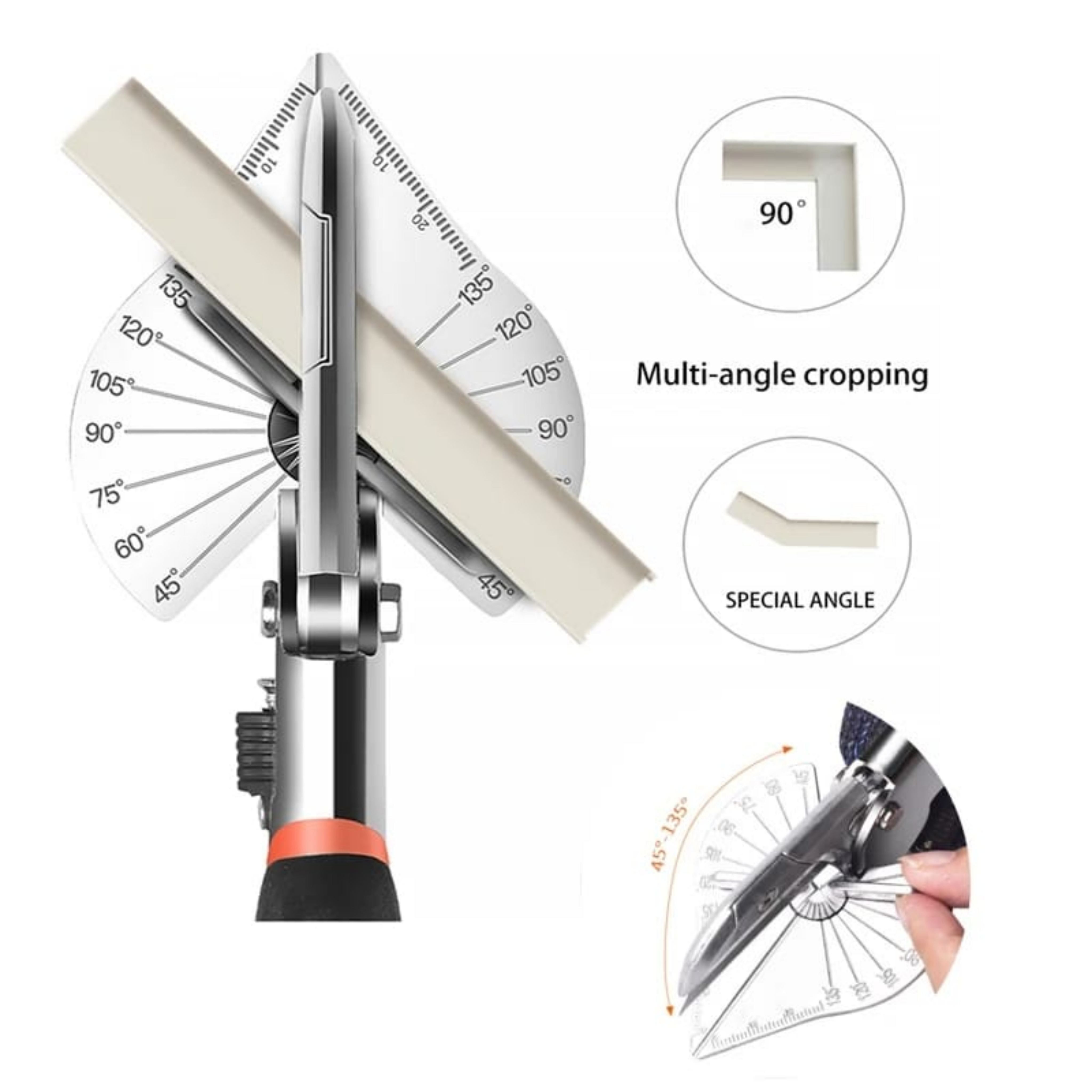 CEO 🇲🇾 Angle Shear 45-135 Degree Miter Cutter PVC PE Plastic White ...