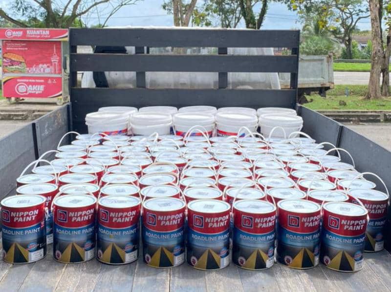 NIPPON PAINT Roadline Paint 5 Liter (Non-Reflective) / cat jalan ...