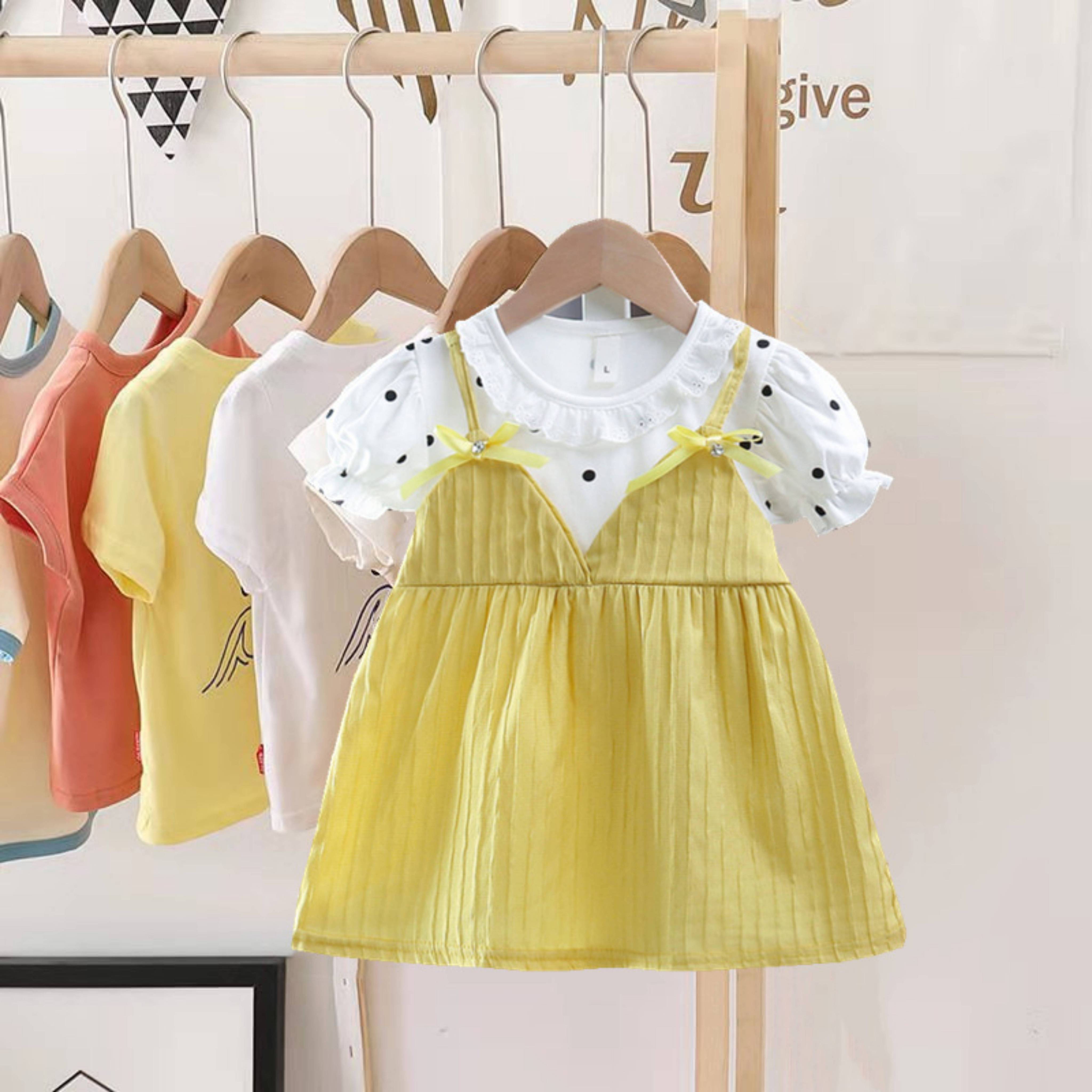 💓 Folder 7💓5m-3Y Cotton Baby Girl Dress / Gaun Cantik Baby perempuan ...
