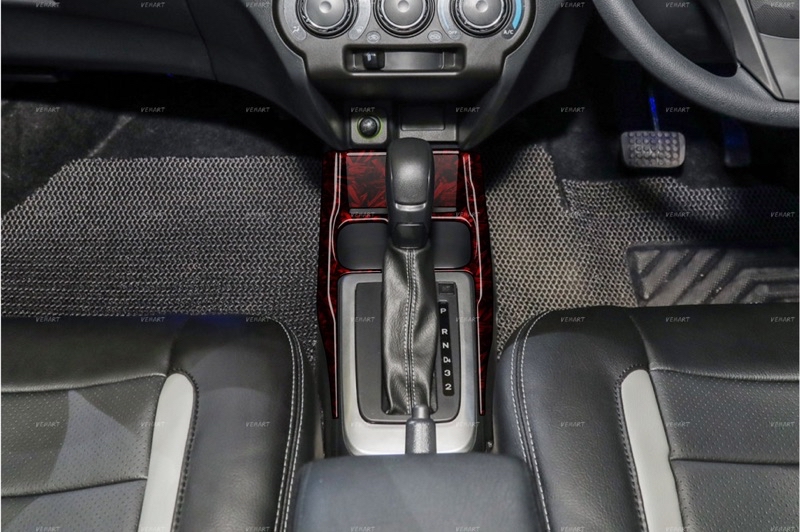 Vemart perodua bezza 2016-2024 red forged carbon interior accessories ...
