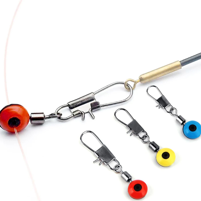 Fishing Float Connectors Bobber Stopper Space Beans Swivel Connectors ...