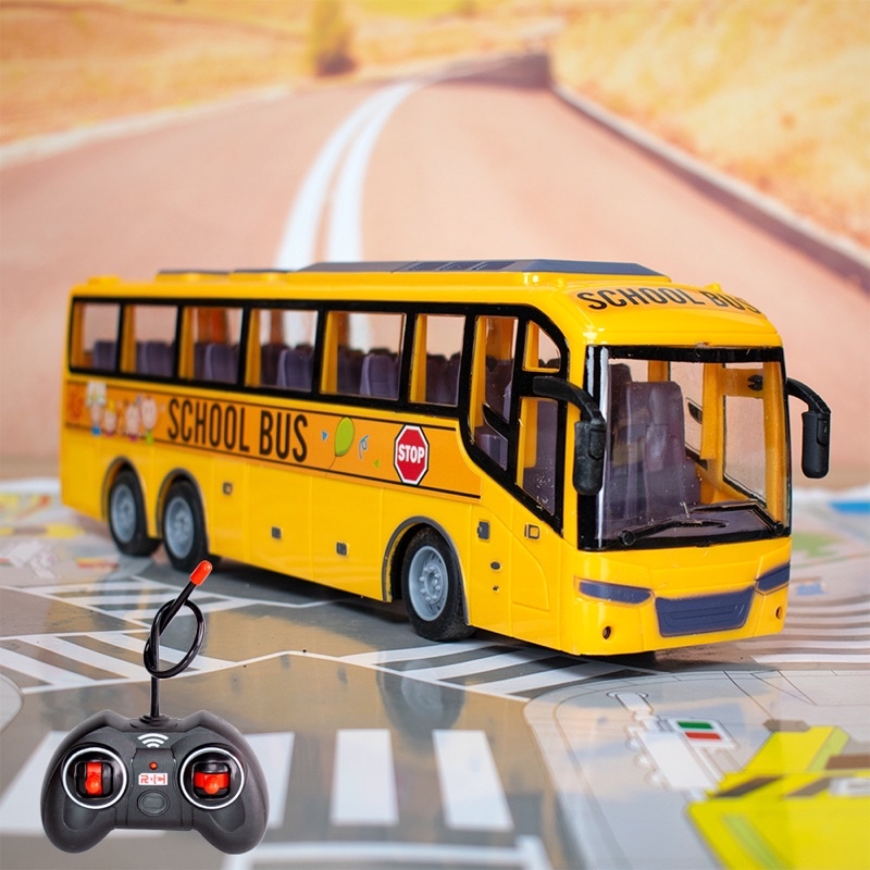 FEO Rc Bus Remote Control School Bus Control Light Rechargeable Remote ...