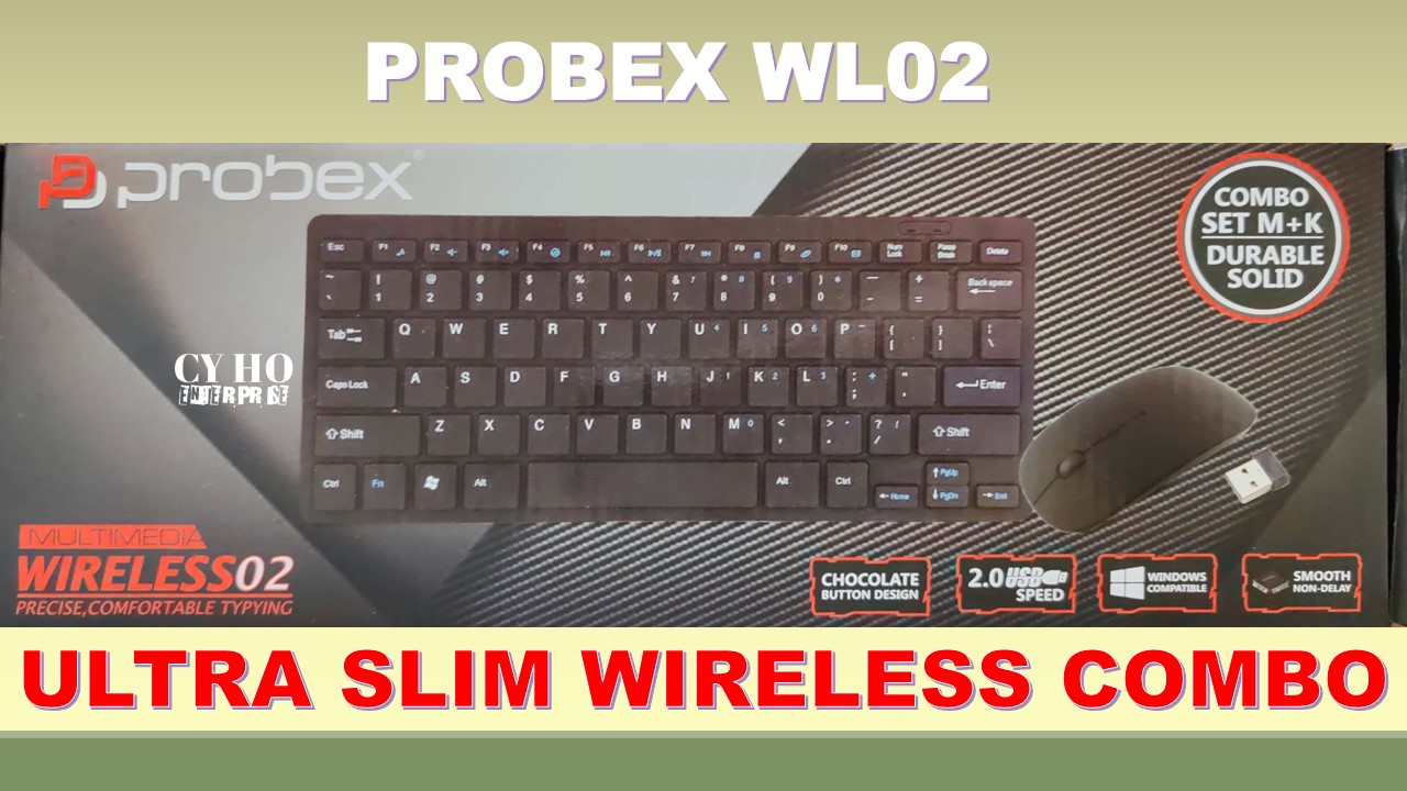 PROBEX WL02 (STANDARD VERSION) / ZORNWEE G1000 WIRELESS COMBO KEYBOARD + MOUSE ( ARABIC VERSION ...