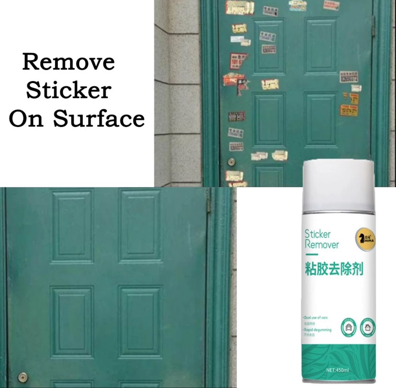 (White) 450ml Sticker Remover Hilang Gam Stiker | Shopee Malaysia