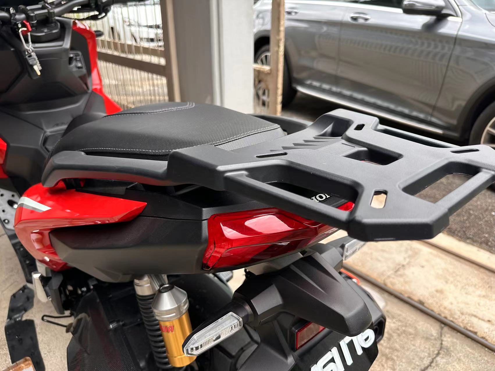 COMBO SET HONDA ADV150 & ADV 160 TAILSTOCK MONORACK BRACKET + TOP BOX ...