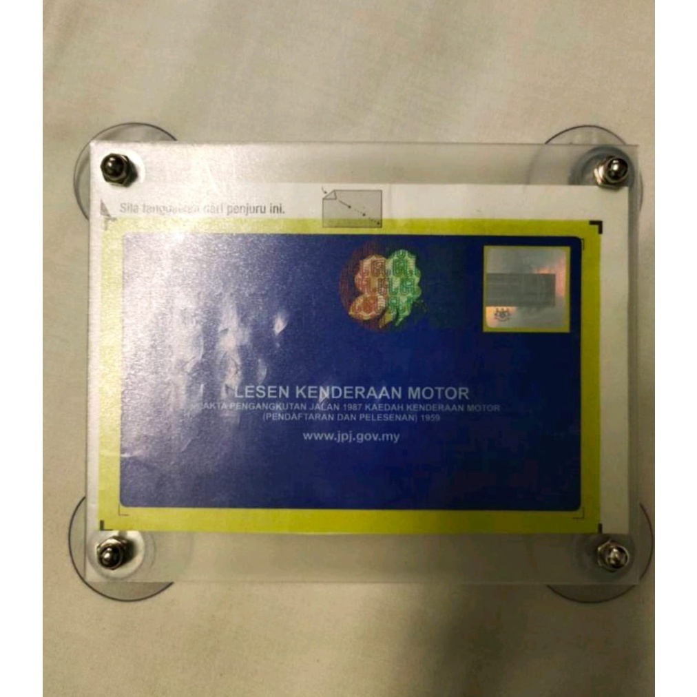 Road Tax Holder RFID Holder Puspakum Holder Roadtax Sticker Holder ...
