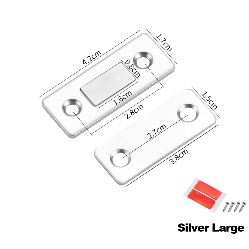 Cabinet Magnetic Catch Adhesive and Screw Ultra Thin Cabinet Door ...