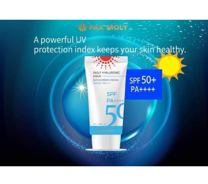 Paxmoly Daily Hyaluronic Aqua Sunscreen Cream SPF50+ PA++++ 50ml 11766 ...