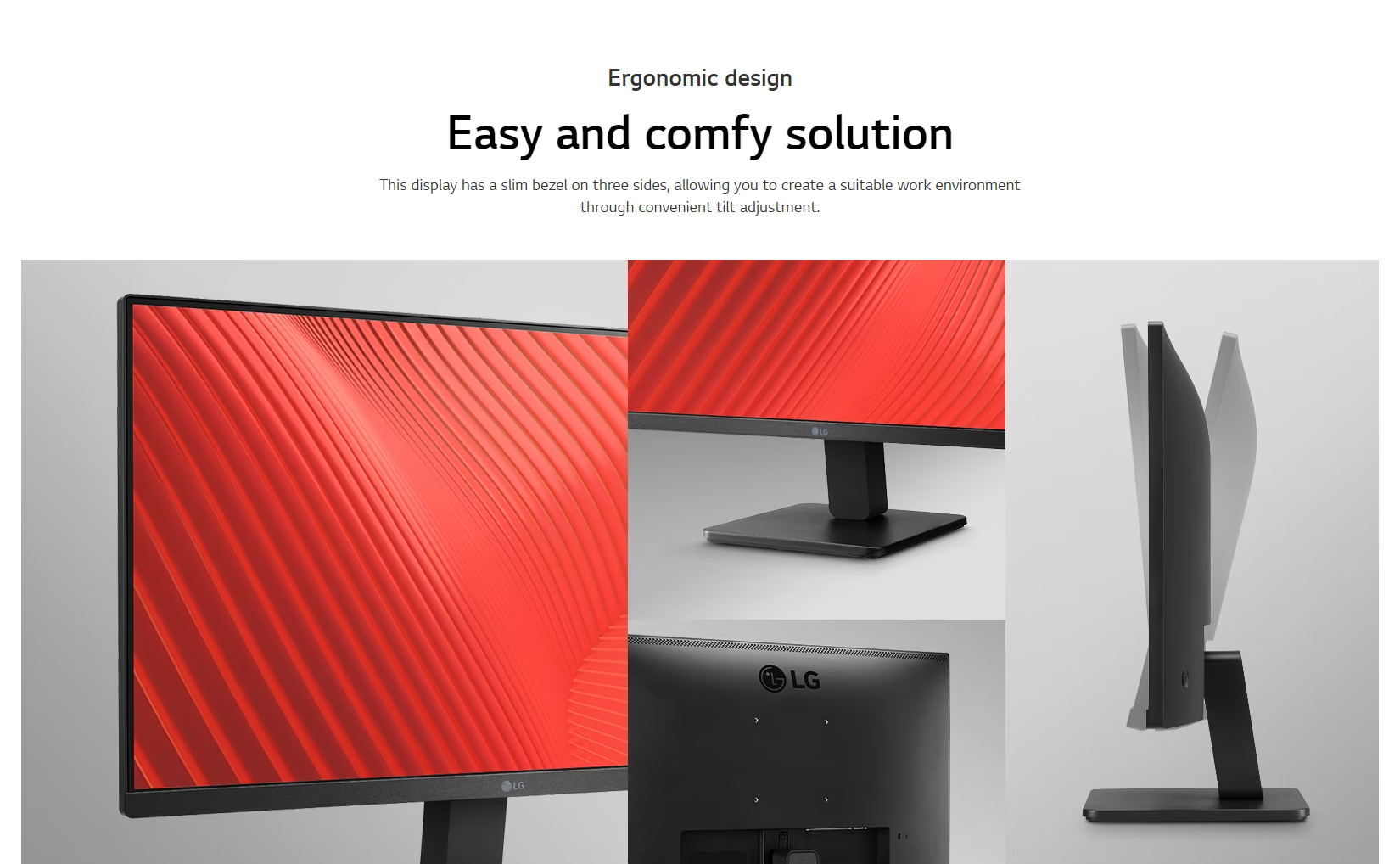 LG 27MR400-B (27") / 24MR400-B (24") FHD IPS Essential Monitor | 100Hz ...