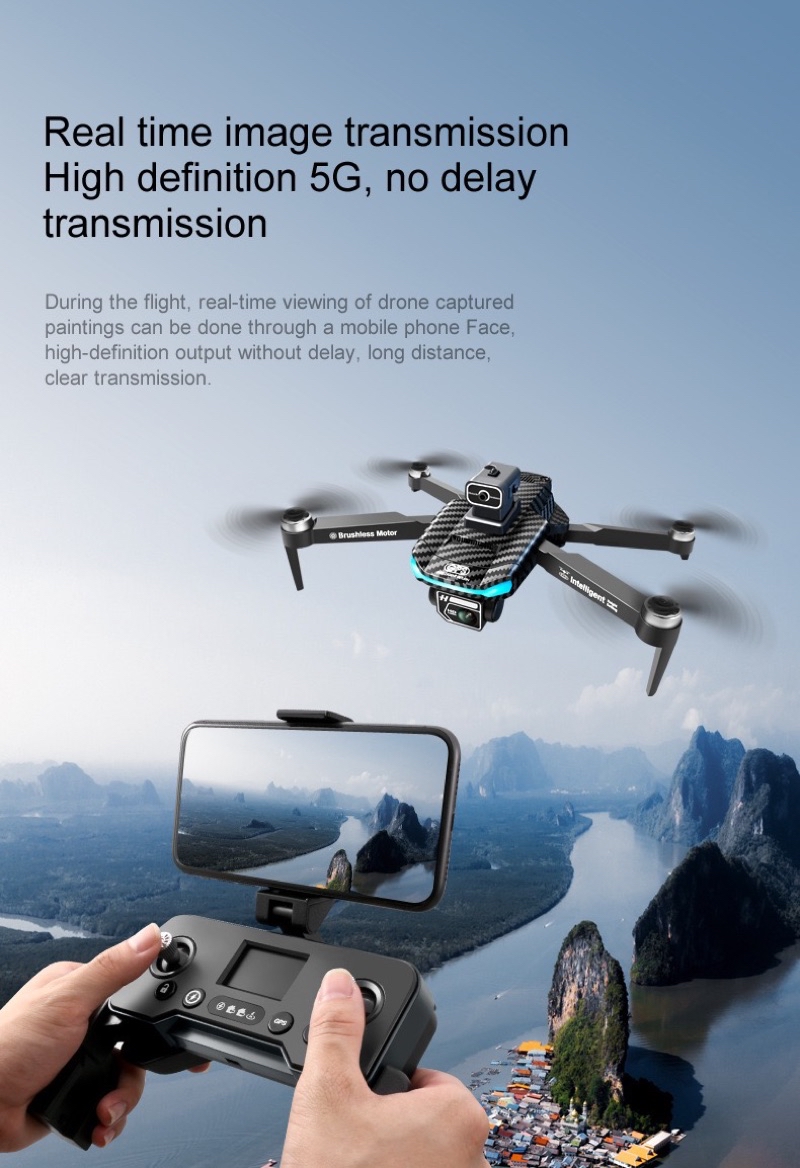 FEO Carbon V2 Max GPS Drone RC Drone 4k 1.2KM Distance 5G WiFi live ...
