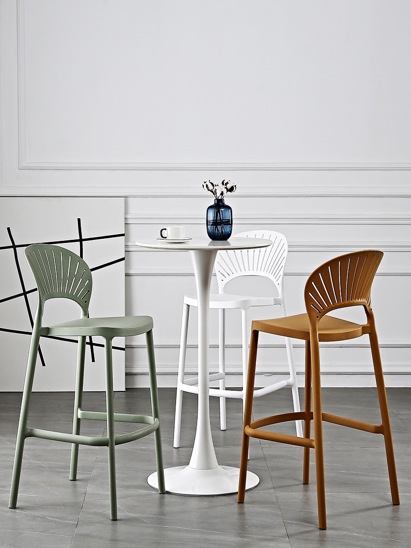 Trinidad Stool / Stackable PP Bar Chair / Outdoor Bar Stool - FRM1121 ...