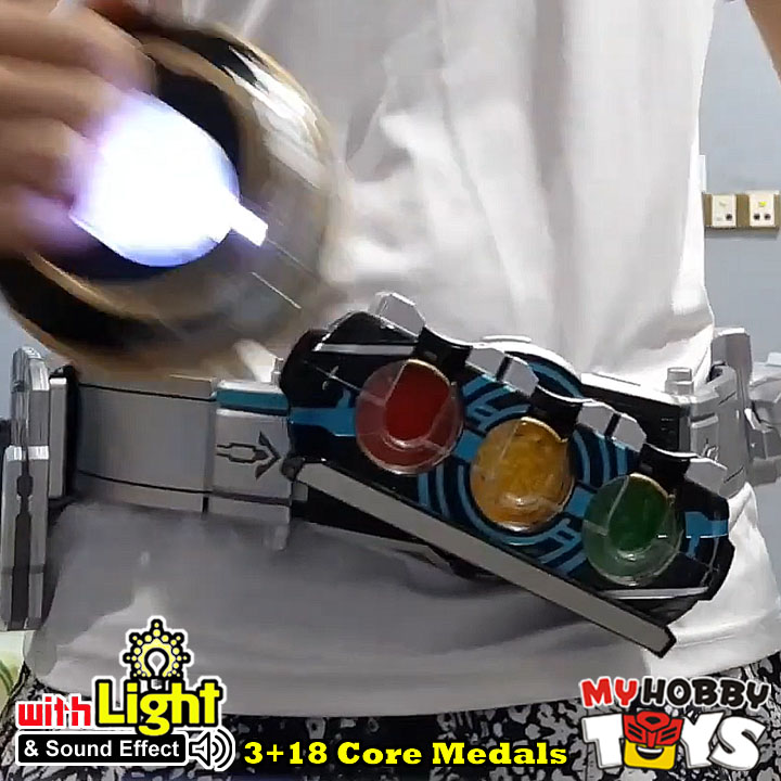 KO Transformation Belt - Kamen Rider OOO CSM Modification Driver + 21 TATOBA Core Medals , Role ...