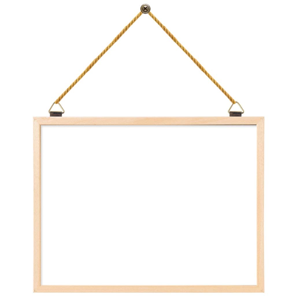 🔥READY STOCK🔥Wood Frame WhiteBoard NON-MAGNETIC Small WhiteBoard For ...