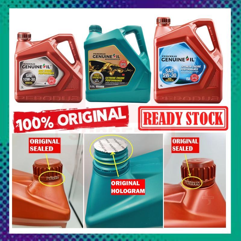 S2U Original Perodua Engine Oil 0W20 Genuine Fully Synthetic Axia Bezza ...