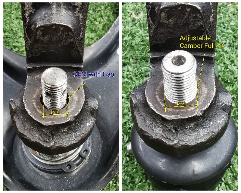 Honda PRELUDE BA8 BA9 BB1 BB2 BB3 BB4-1992~96 Front Adjustable Camber Upper Arms - #1543-1652 ...