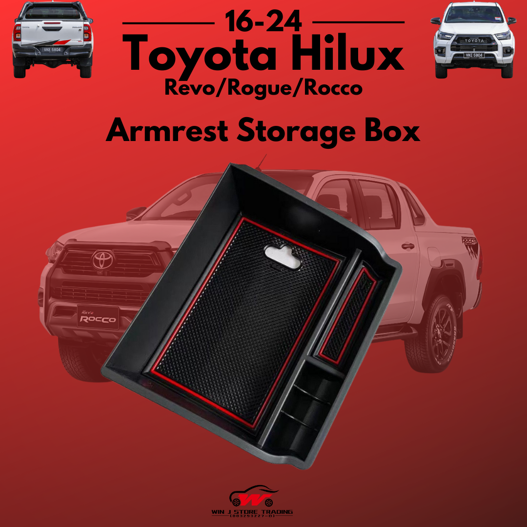 [NEW ARRIVAL]Toyota HILUX ROGUE REVO ROCCO 2016-2024 Armrest Storage ...