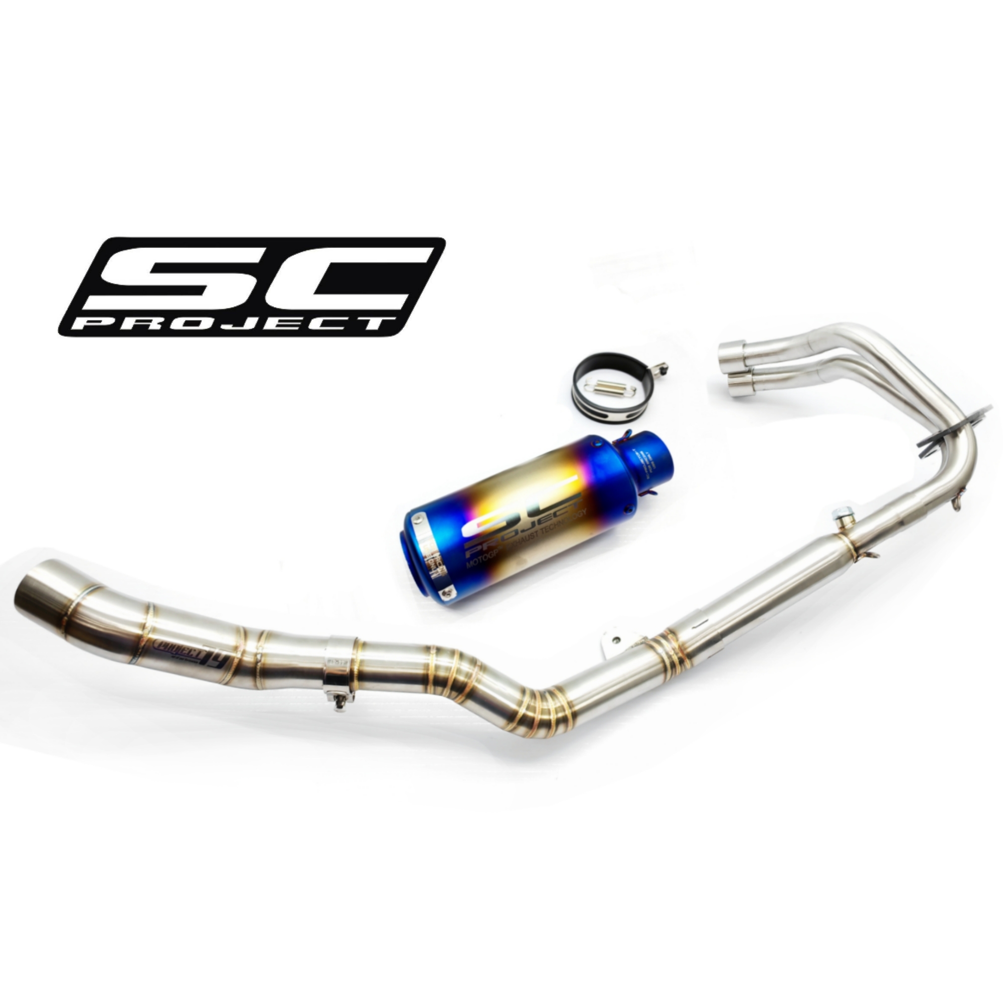 SC Project Exhaust Honda CBR250RR Full System Tabung Muffler Carbon ...