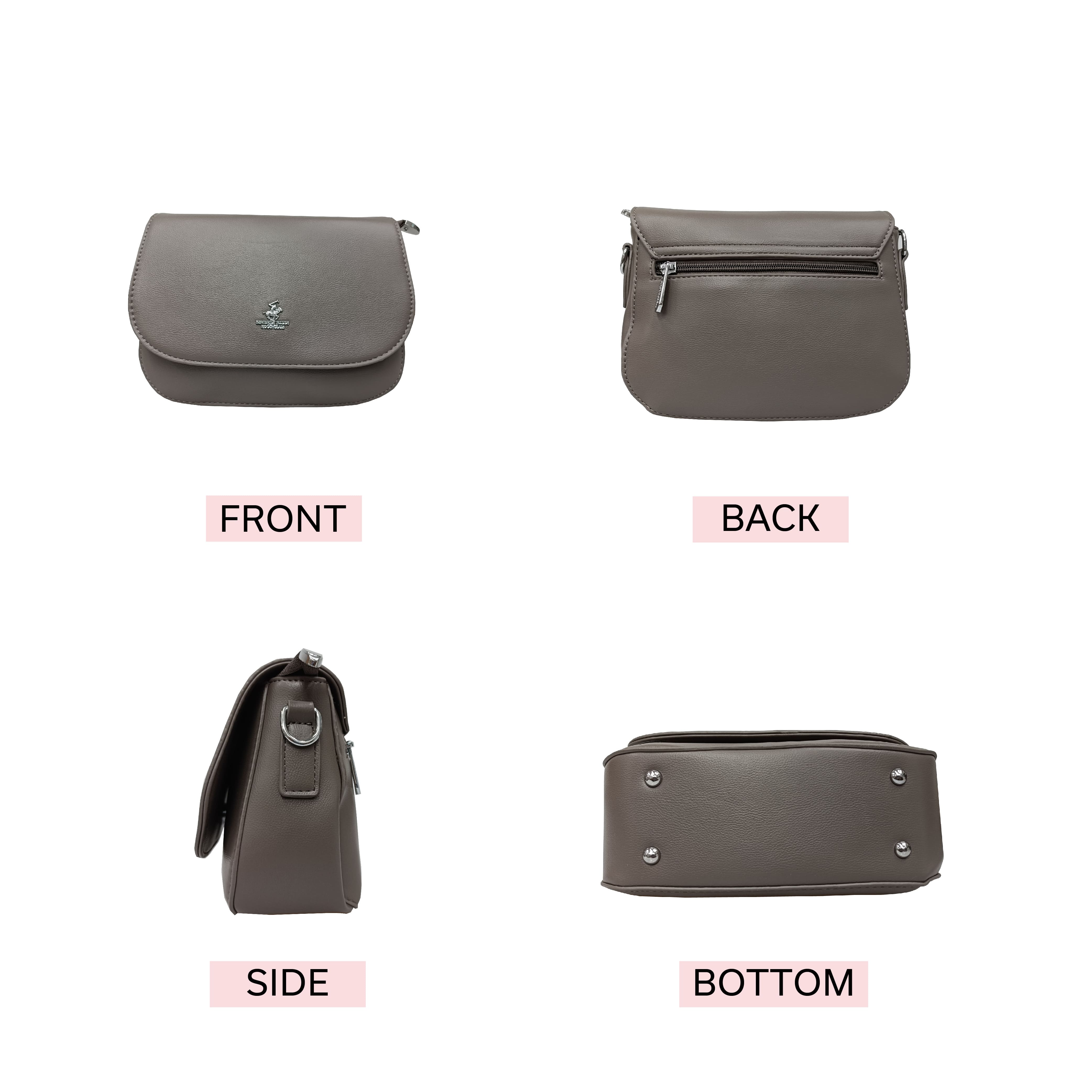Beverly Hills Polo Club Ladies' Sharyn Shoulder Sling Bag | Beg Silang ...