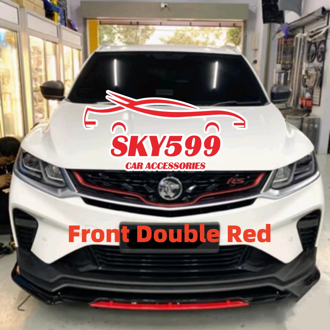 Proton X50 Front Bumper Diffuser Lip Wrap Angle Splitters Side Skirt ...