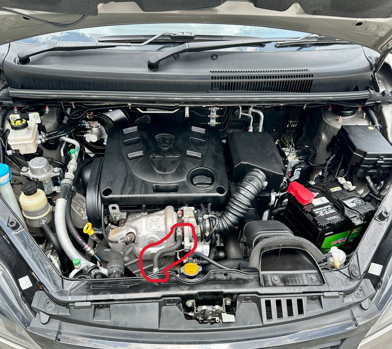 ORIGINAL PROTON TURBO HOSE COOLANT HOSE PW920735 PW920763 PROTON EXORA ...